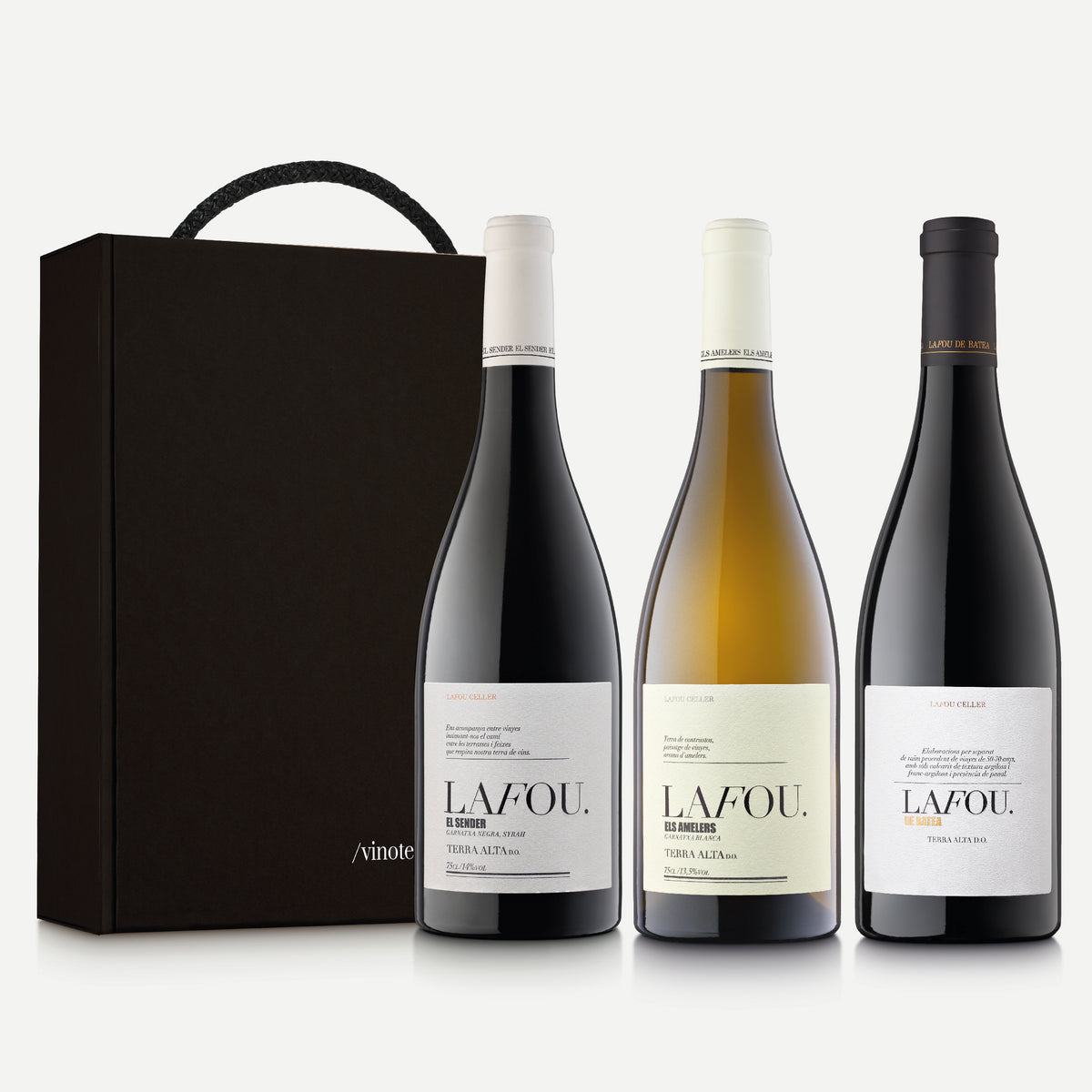 LaFou Estuche 3 bot. (Amelers, Sender, Batea) – vinoteca origen